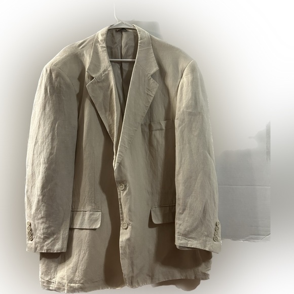 Gorge foreman | Suits & Blazers | Vintage George Foreman Comfort Linen ...